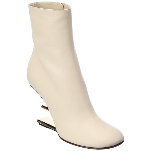 Fendi | Shoes | Fendi First Leather Boot White | Poshmark